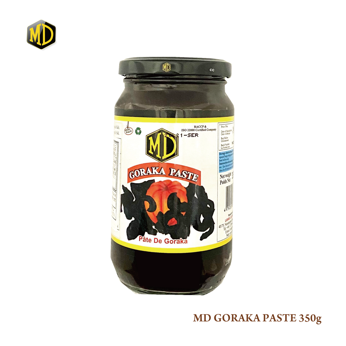 MD GORAKA PASTE 350g – Kobe Spice